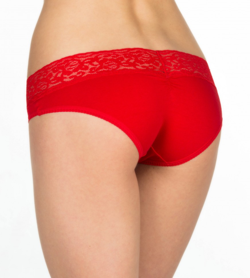Женские трусы Victoria’s Secret красные 66285/12