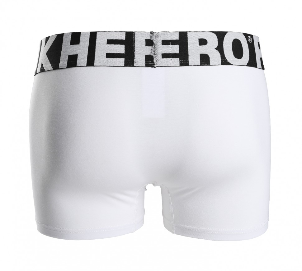 Мужские трусы Pink Hero белые IDGAF PH522-6